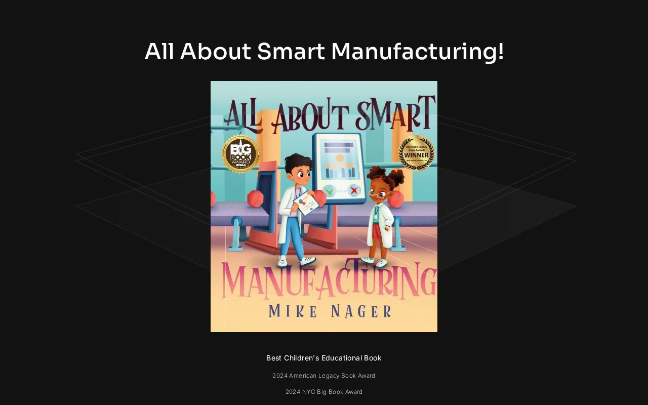 All About Smart Manufacturing - A Book for Kids